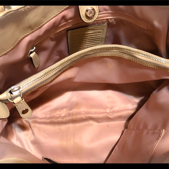 Coach | Bags | Coach Alexandra Leather Tote | Poshmark